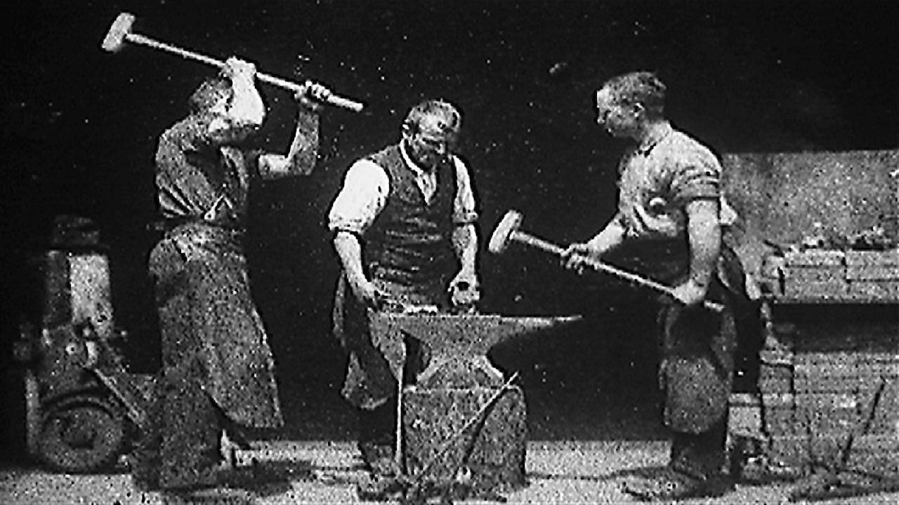 Watch Blacksmithing Scene Online | 1893 Movie | Yidio