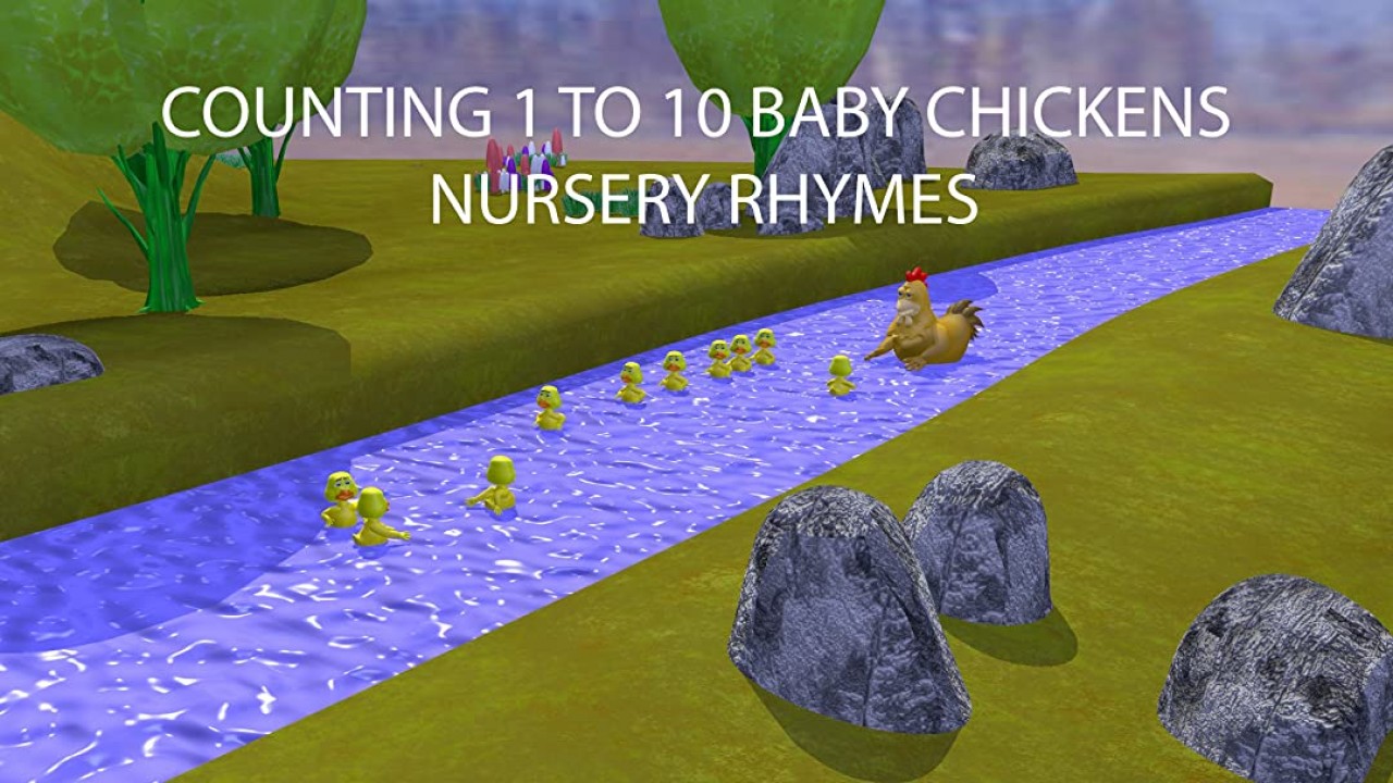 Watch Counting 1 to 10 Baby Chickens Nursery Rhymes Online | 2020 Movie ...