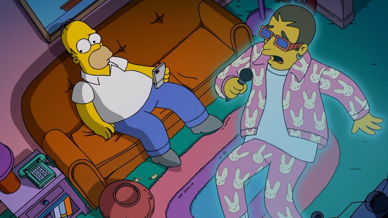 Watch The Simpsons & Bad Bunny: Te deseo lo mejor Online | 2021 Movie ...