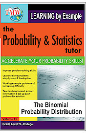 Watch Probability & Statistics Tutor: Binomial Probability Distribution ...