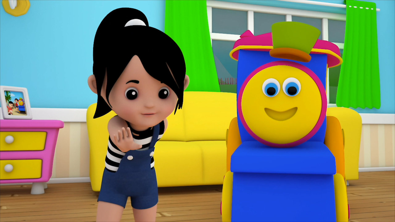 Watch Wheels on the bus Nursery Rhyme and Kids Songs - Bob The Train ...