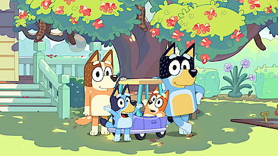 Watch Bluey Season 2 Episode 27 - Hammerbarn; Feather Wand; Dance Mode ...